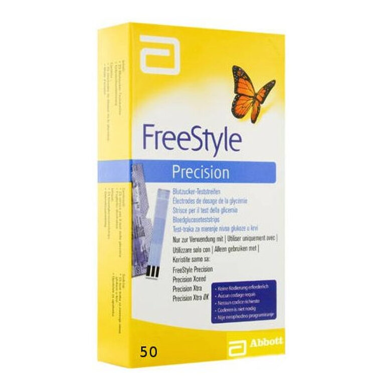 FreeStyle Precision Ταινίες Μέτρησης Σακχάρου 50τμχ - Το Φαρμακείο του ...